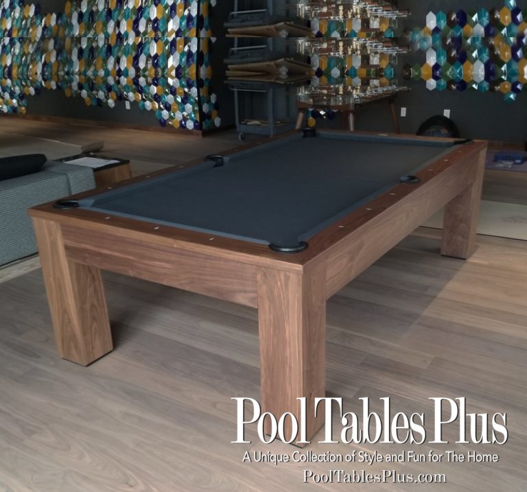 Walnut Madison Custom Pool Table
