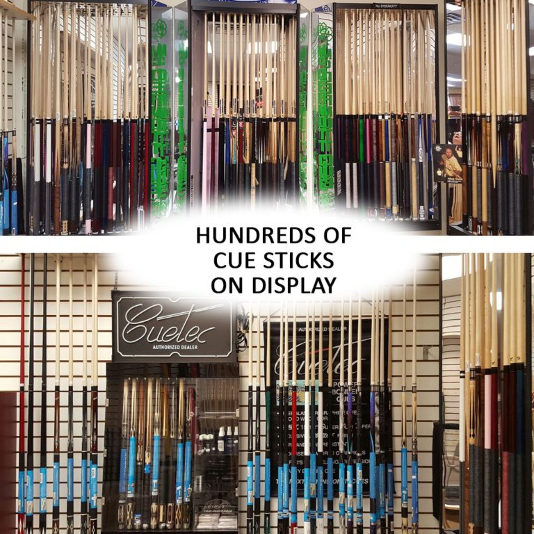 In Stock Cue Sticks