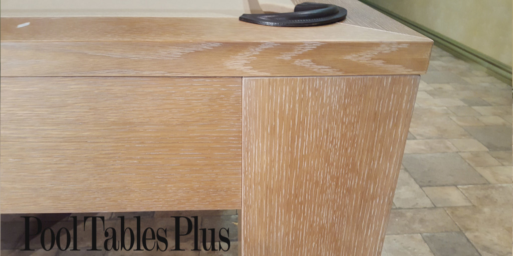 White Oak Madison Pool Table