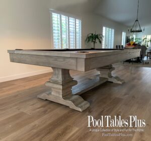 Beaumont pool table by Plank and Hide