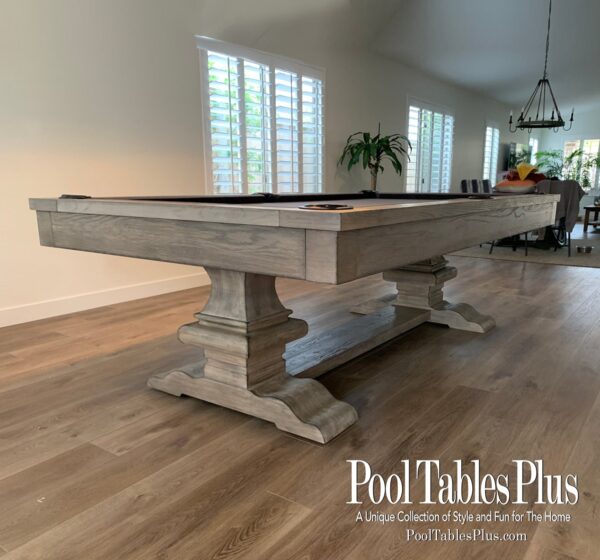 Beaumont pool table by Plank and Hide
