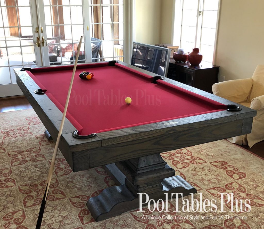 Beaumont pool table by Plank and Hide