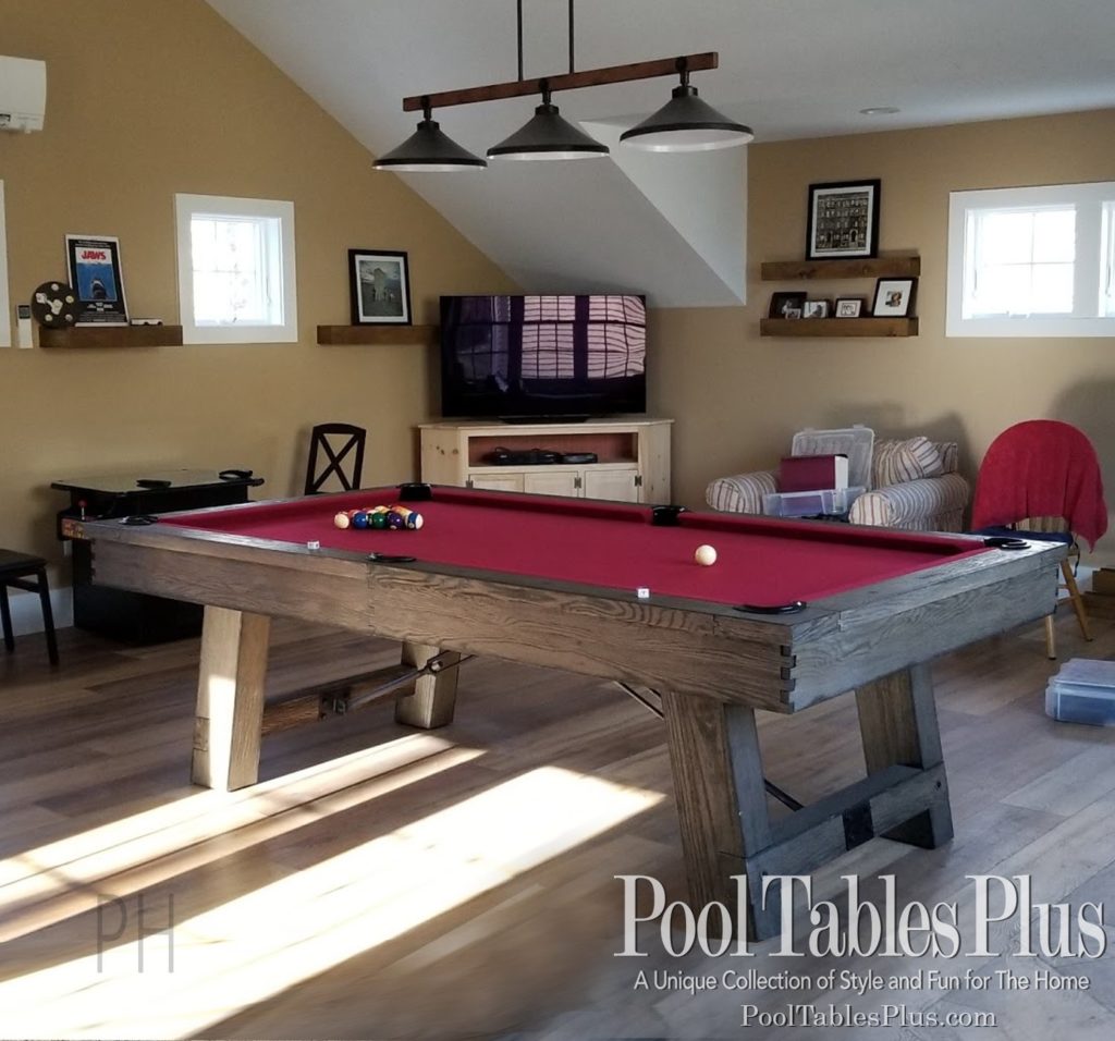 Isaac 7′ & 8′ Pool Table