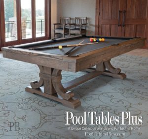 7′ & 8′ Carmel Dining Pool Table