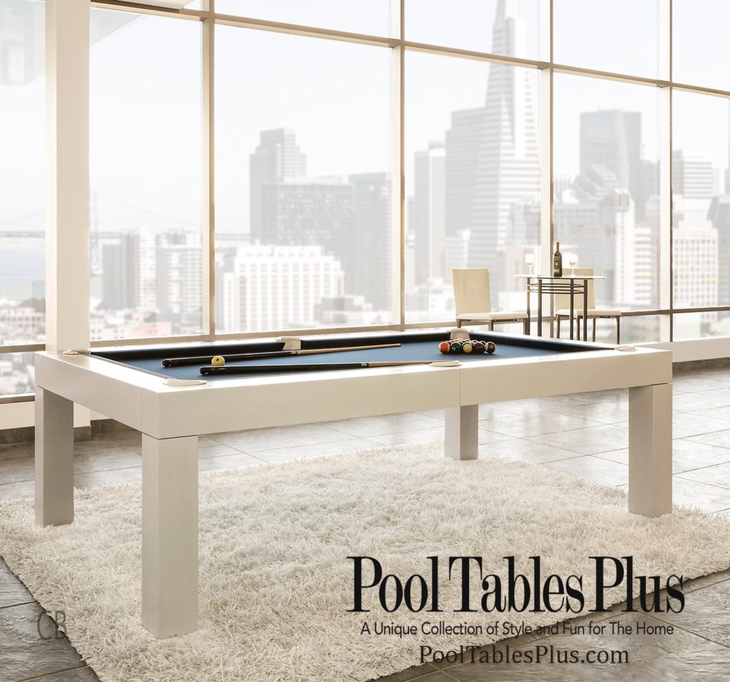 Modern Parsons Pool Table