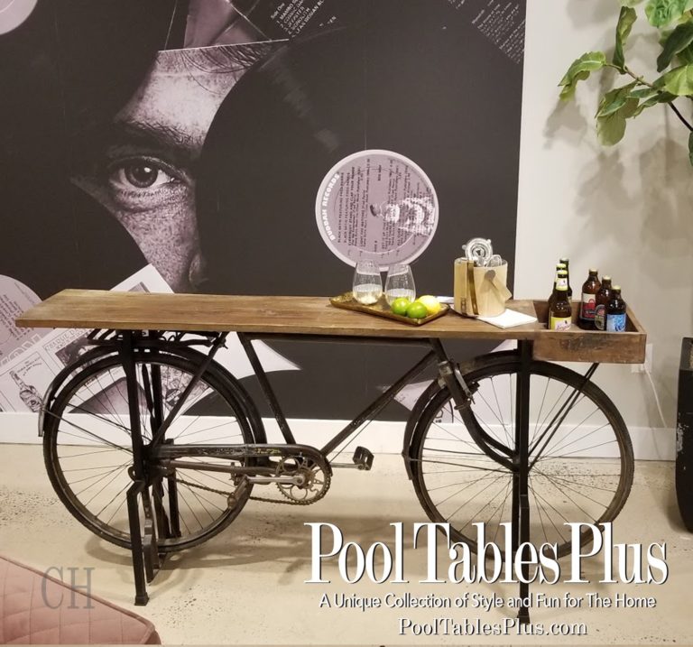 unique one of a kind bar table