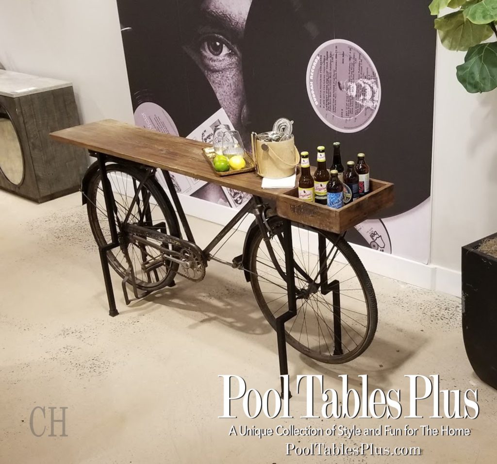 unique one of a kind bar table