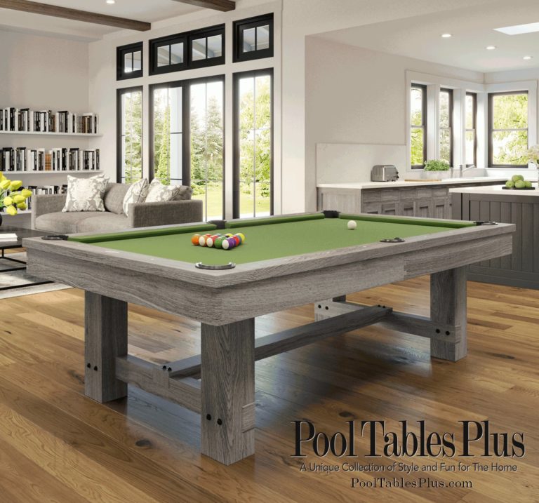 Reno Silver Mist Pool Table