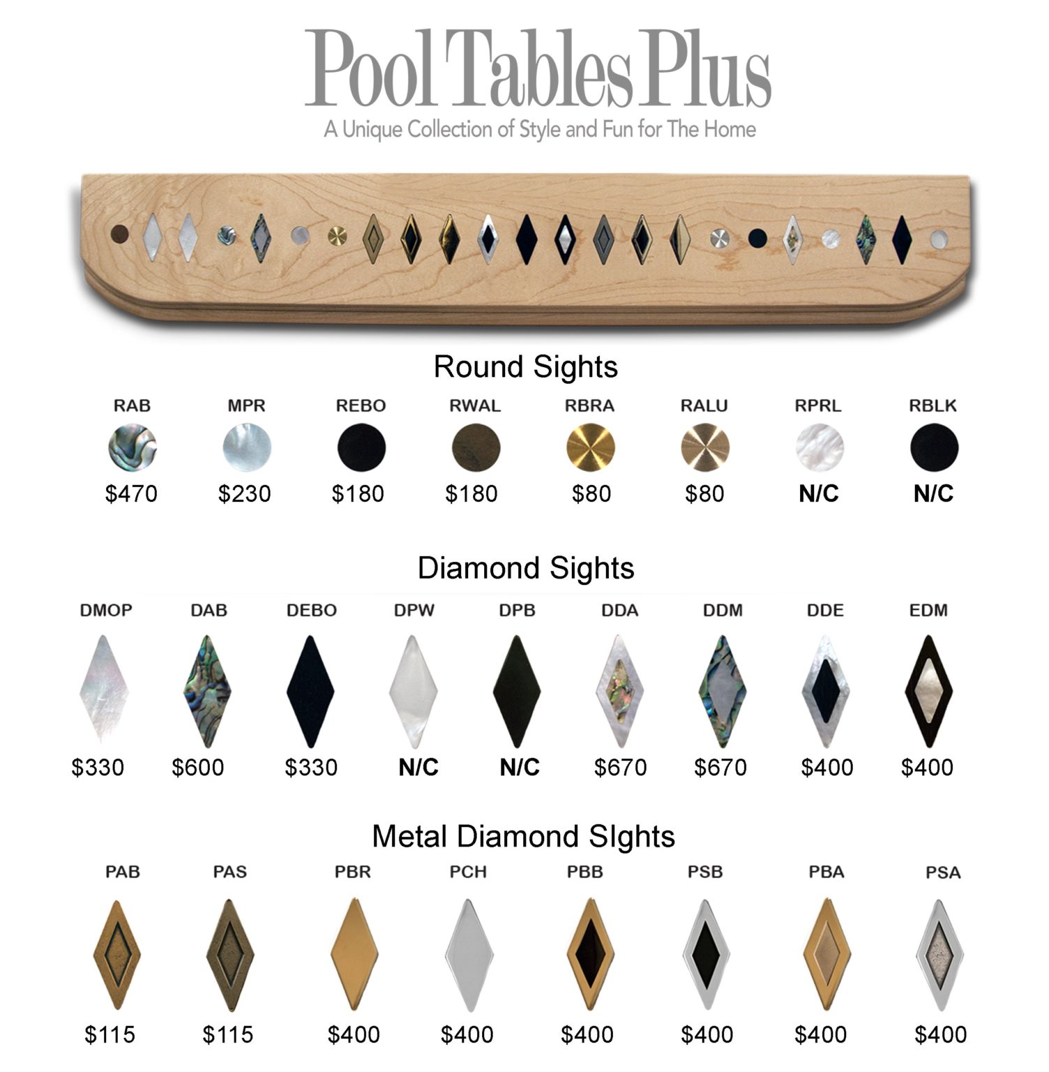 Metro Line Pool Table
