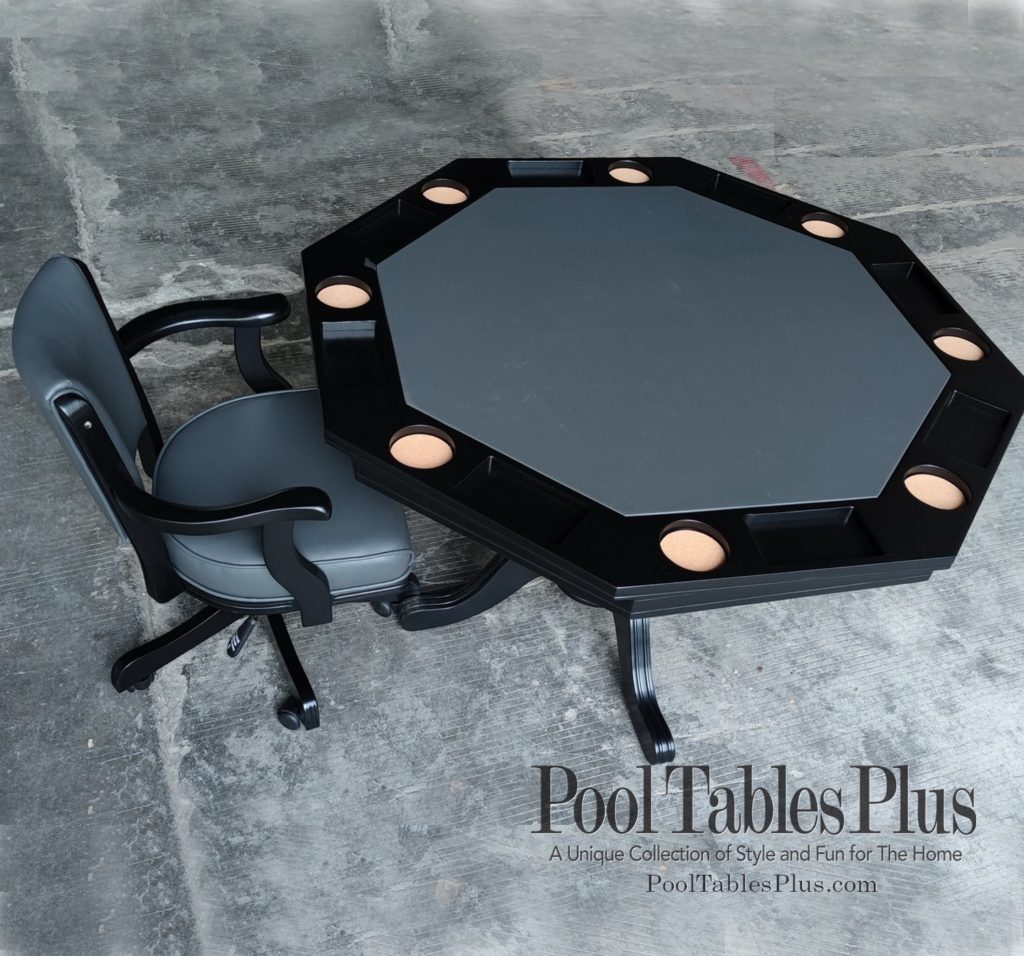 Octagonal 48″ Poker Table