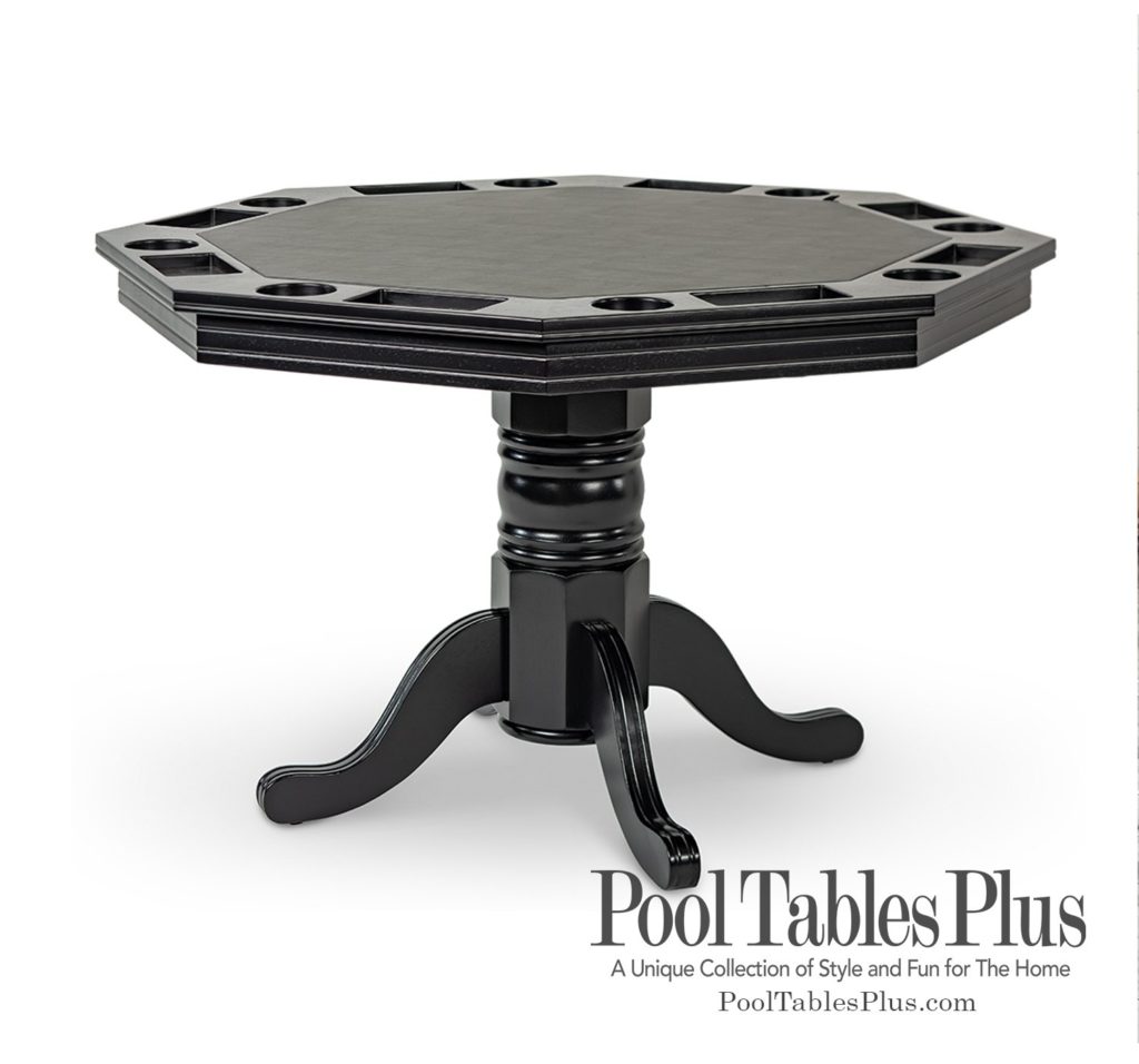 Octagonal 48″ Poker Table