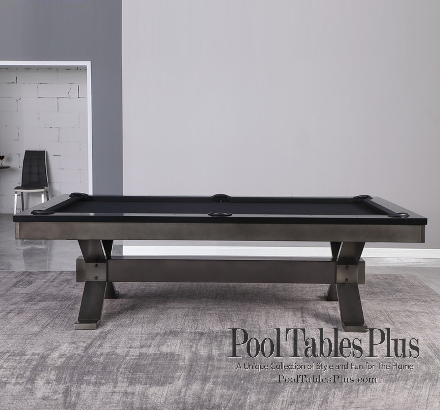 Axton Industrial Steel Pool Table