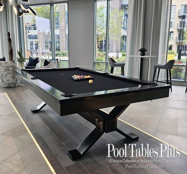 Axton Industrial Steel Pool Table