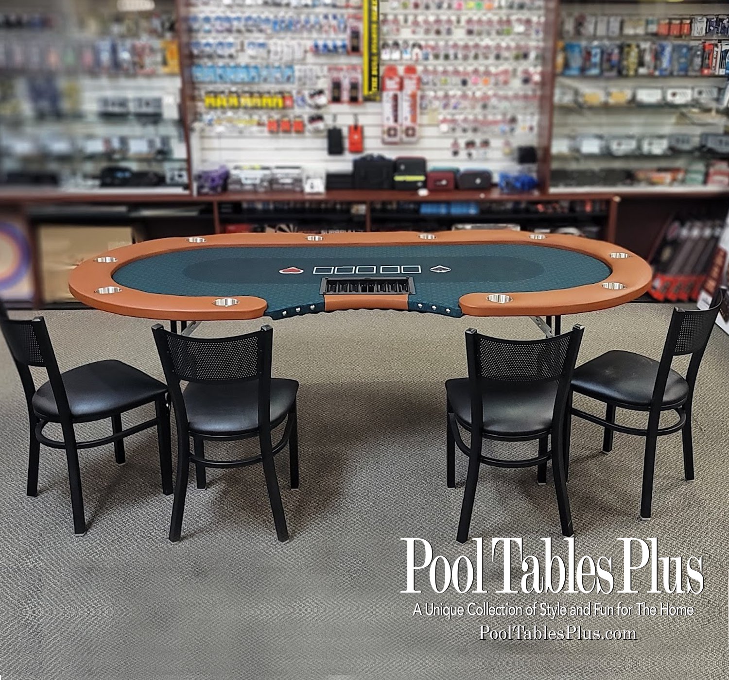 Pro Poker Table – Folding Legs